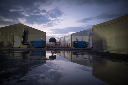 Installation French Base Camp On Nato Editorial Stock Photo - Stock ...