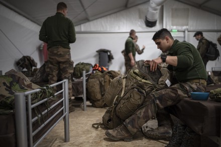 Installation French Base Camp On Nato Editorial Stock Photo - Stock ...