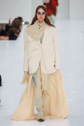 Model Walks Runway During Acne Studios Editorial Stock Photo - Stock ...