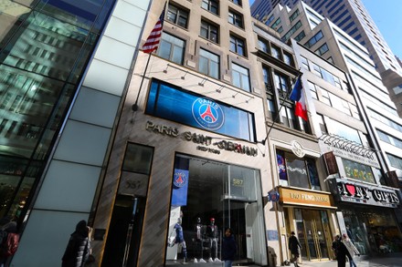 Paris Saintgermain New Store Now Open Editorial Stock Photo - Stock ...