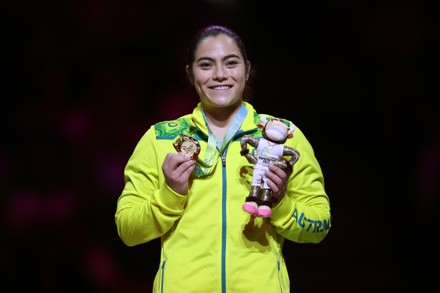 Georgia Goodwin Australia Her Gold Medal Editorial Stock Photo - Stock ...