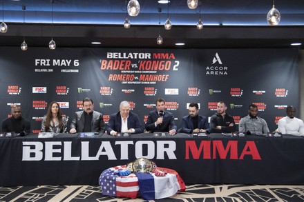 __COUNT__ Bellator MMA Press Conference, Paris, France - 30 Mar 2022 ...