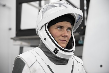 Cosmonaut Anna Kikina Looks On While Editorial Stock Photo - Stock ...