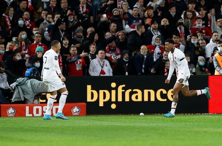 Kylian Mbappe Psg Presnel Kimpembe Psg Editorial Stock Photo - Stock ...
