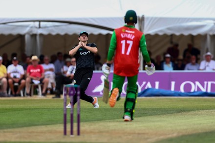 Wicket Nicholas Kimber Catches His Brother Editorial Stock Photo ...