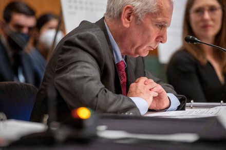 Frank Calvelli Appears Before Senate Committee Editorial Stock Photo ...