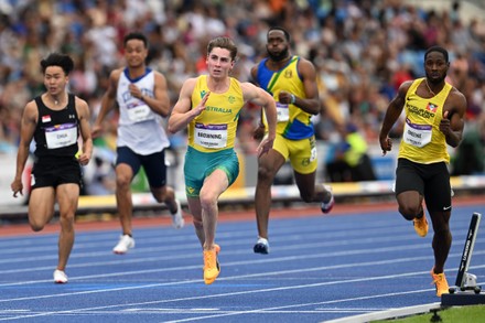 Rohan Browning Australia Centre Competes Mens Editorial Stock Photo ...