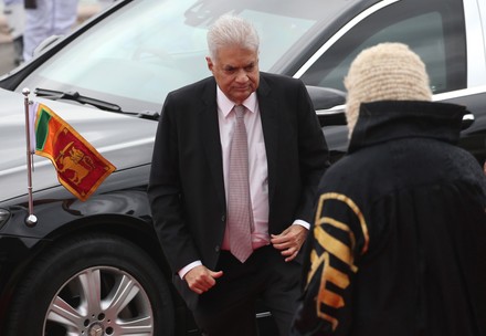 Sri Lankan President Ranil Wickramasinghe Arrives Editorial Stock Photo ...