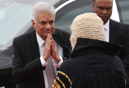 Sri Lankan President Ranil Wickramasinghe Arrives Editorial Stock Photo ...