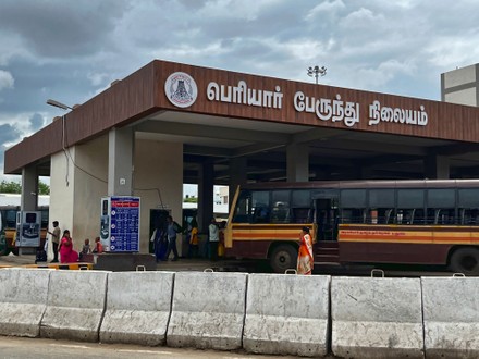 Periyar Bus Stand Madurai Tamil Nadu Editorial Stock Photo - Stock ...