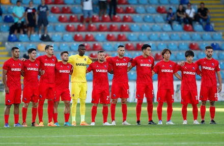 Riga FC vs Gil Vicente FC, Latvia - 03 Aug 2022 Stock Pictures ...