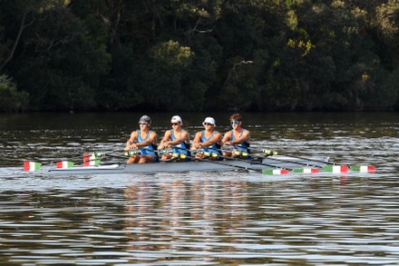 __COUNT__ Italian National Rowing Retreat, Sabaudia lake, Lazio, Italy ...