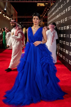 Saudi Actress Mila Al Zahrani Walks Editorial Stock Photo - Stock Image ...