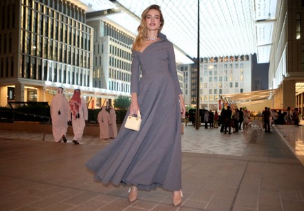 Russian Model Natalia Mikhailovna Vodianova Nicknamed Editorial Stock ...