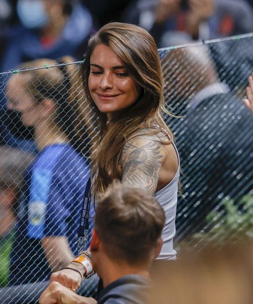 His Girlfriend Sophia Thomalla Watches Alexander Editorial Stock Photo ...