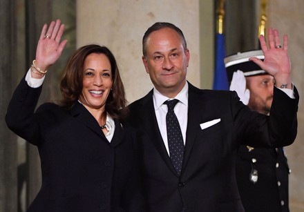 Us Vice President Kamala Harris Her Editorial Stock Photo - Stock Image ...