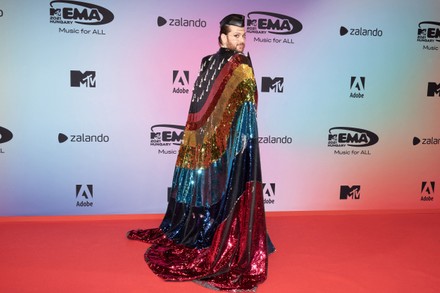 Finnish Singer Robin Packalen Attends Mtv Editorial Stock Photo - Stock ...