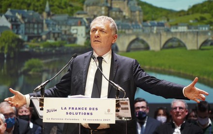 Portrait De Philippe Juvin, France - 16 Nov 2021 Stock Pictures ...