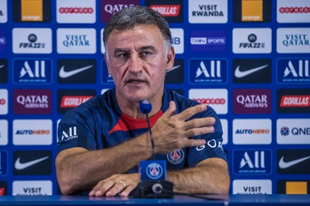 imágenes de PSG press conference, Saint Germain En Laye, France - 04 ...