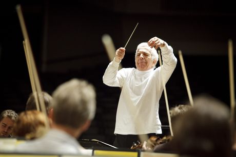 Conductor Vladimir Ashkenazy Editorial Stock Photo - Stock Image ...