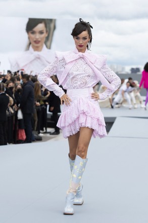 Luma Grothe Walks Runway During Loreal Editorial Stock Photo - Stock ...