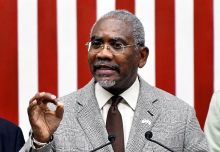 Us Congressman Gregory Meeks Speaks During Editorial Stock Photo ...