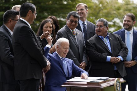 Us President Joe Biden Signs Proclamations Editorial Stock Photo ...