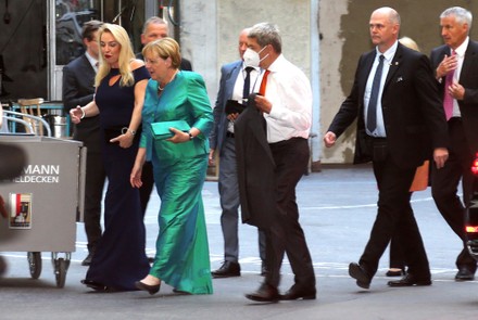 Angela Merkel Bundeskanzlerin Ad Mann Prof Editorial Stock Photo ...