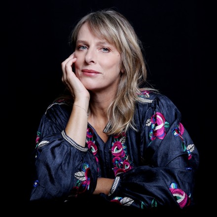 Exclusive Karin Viard Poses Paris On Editorial Stock Photo - Stock ...