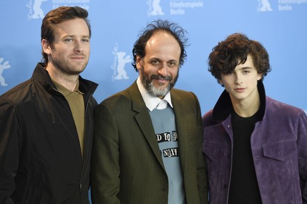 Actor Armie Hammer Actor Timothee Chalamet Editorial Stock Photo ...