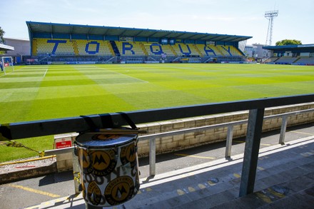 Plainmoor Before National League Match Between Editorial Stock Photo ...