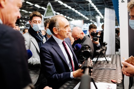 Eric Zemmour Plays Gun Milipol Exposition Editorial Stock Photo - Stock ...