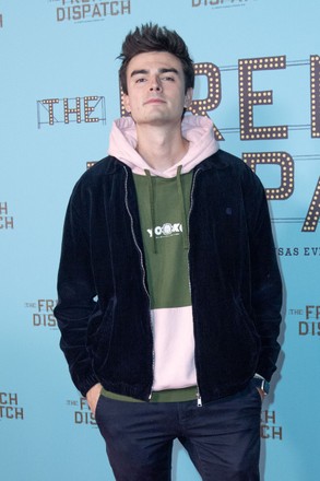 Hugo Decrypte Attending French Dispatch Premiere Editorial Stock Photo ...