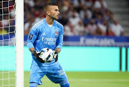 Goalkeeper Lyon Anthony Lopes During French Editorial Stock Photo ...