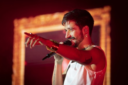 Colombian Singer Camilo Performs During His Editorial Stock Photo ...