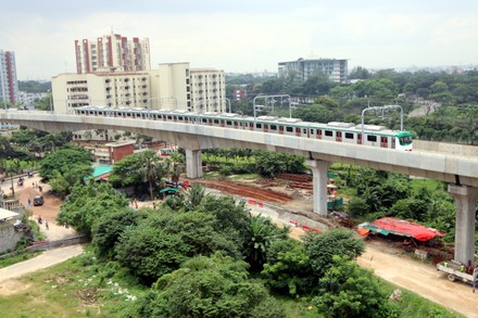 Electric Metro Rail Train Has Made Editorial Stock Photo - Stock Image ...