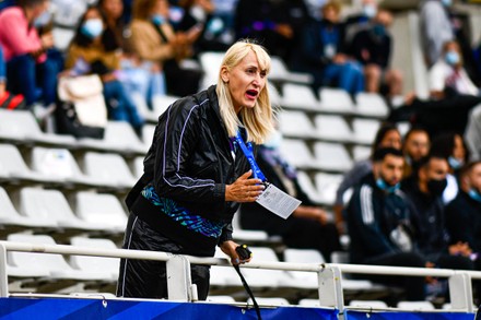 Tatyana Tatiana Stepanova Coaching Yaroslava Mahuchikh Editorial Stock ...