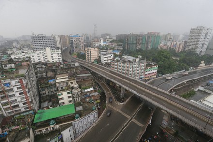 Moghbazarmouchak Flyover Dhaka Clear Traffic On Editorial Stock Photo ...