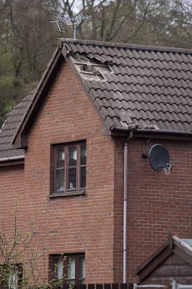Damage House Caused By Blast Editorial Stock Photo - Stock Image ...