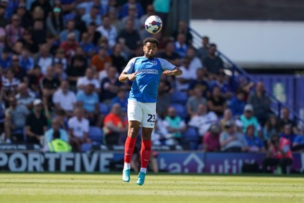 Portsmouth Defender Joe Rafferty During Efl Editorial Stock Photo ...