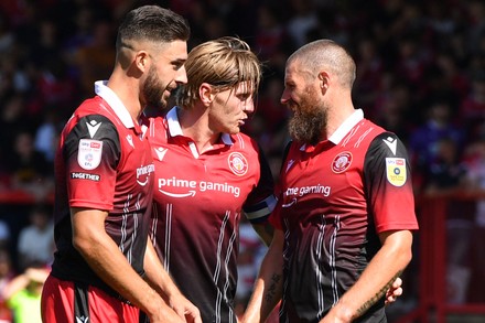 Carl Piergianni Dan Sweeney Stevenage Fc Editorial Stock Photo - Stock ...