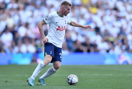Dejan Kulusevski Tottenham Action During English Editorial Stock Photo ...