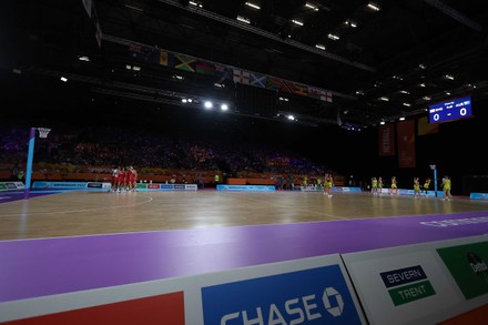 Before Commonwealth Games Netball Semifinal 2022 Editorial Stock Photo ...
