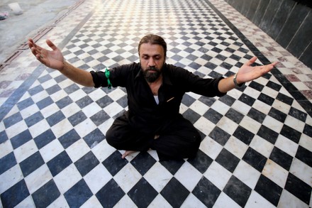Man Offers His Prayers Imam Bargah Editorial Stock Photo - Stock Image ...