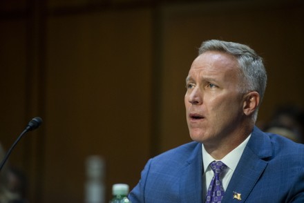 Thomas Andrew Monheim Appears Before Senate Editorial Stock Photo ...