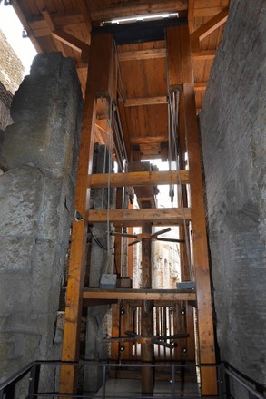 One Wooden Elevators Colosseum Animals Gladiators Editorial Stock Photo - Stock Image | Shutterstock