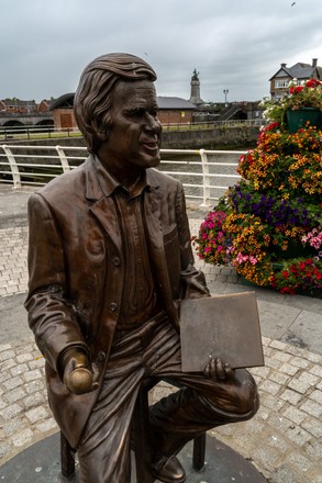 Bronze Memorial Statue Sir Terry Wogan Editorial Stock Photo - Stock ...