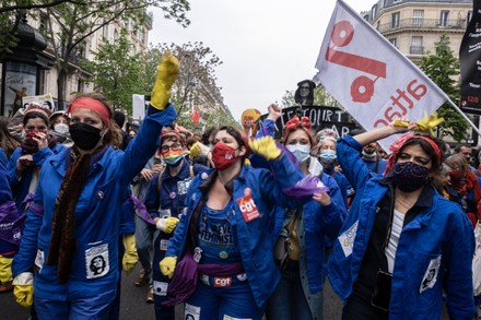 International Labour Day Protests On May Editorial Stock Photo - Stock ...
