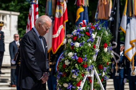 President Joe Biden Lays Wreath Tomb Editorial Stock Photo - Stock Image | Shutterstock