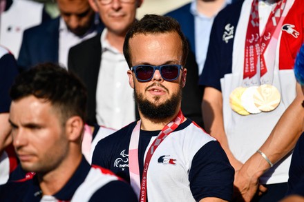 French Silver Medalist Dwarf Weightlifter Axel Editorial Stock Photo ...